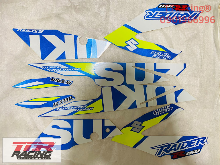 TEM SUZUKI RAIDER FI 2020 - SUZUKI TRỌNG TÍN